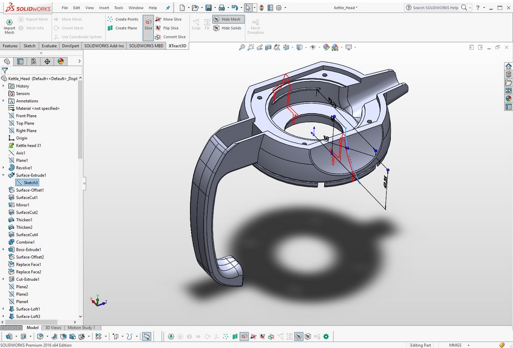 logiciel import scan 3d solidworks